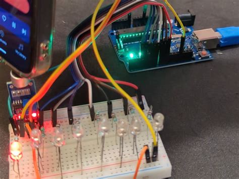 Led Vu Meter Music Reactive Light