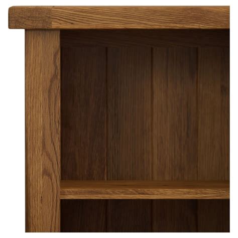 Harleston Rustic Solid Oak Small Bookcase Furniture 48