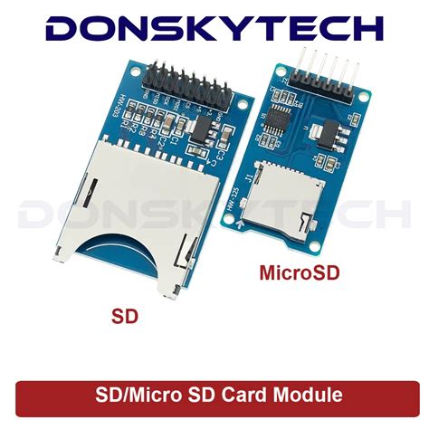 Sd Card Micro Sd Card Reader Module Spi Microsd Card Module Shopee