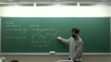 수학2 5 증가 감소 극대 극소 3차 4차함수의 그래프 개념원리 Youtube