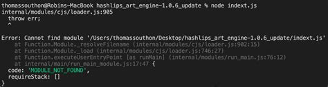 Error Function Modul Issue 68 HashLips Hashlips Art Engine GitHub