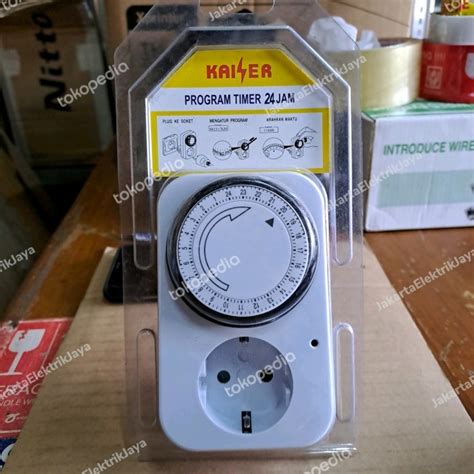 Jual Kaiser Timer Analog Listrik 220v Program Timer 24 Jam Jakarta Pusat Jakartaelektrikjaya