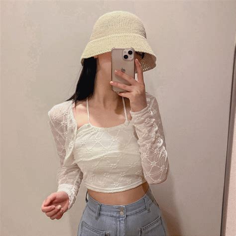 [썸머필수템☀ 7col] 뒷트임 린넨 꽈배기 그물 니트 버킷햇 햇빛 차단 봄 여름 휴양지 바캉스 벙거지 라탄 뜨개 밀짚 모자 휴가룩 바캉스룩 7color 에이블리