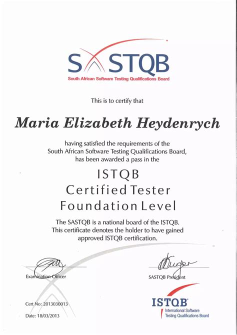 Istqb Certificate Pdf Istqb Certificate Pdf