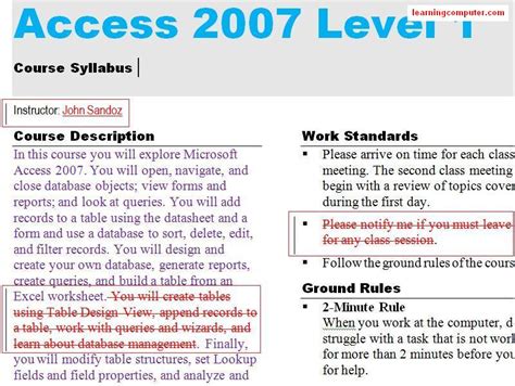 Learn Microsoft Word Review Tab MS Review Tab Tutorial IT Online Training