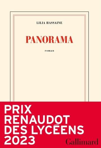 Panorama Lilia Hassaine Livres Furet Du Nord
