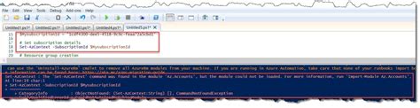 The Set Azcontext Command Was Found In The Module Azaccounts But