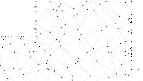 Premium Vector Abstract Geometric Network Background With