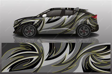Premium Vector Suv Car Decal Wrap Illustration