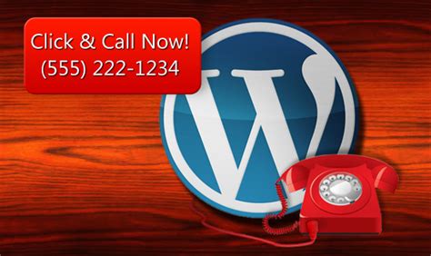 Wordpress Click To Call Plugin