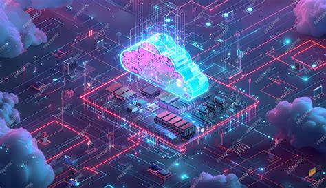 Cloud Computing Illustration Cloudnative Data Cloud Cloud Tech Cloud Technology Cloud Computing