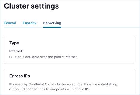 Get Started With Public Egress IP Addresses For Fully Managed Connectors Confluent Documentation