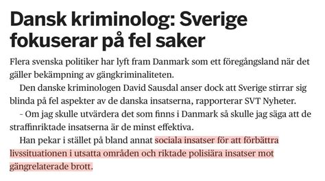 Mikael Strömberg On Twitter Riktade Polisiära Insatser Mot