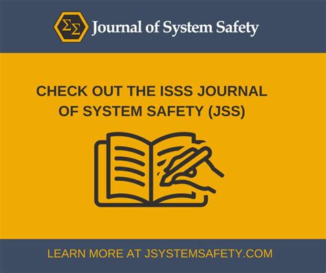 International System Safety Society On Linkedin The Journal Of System