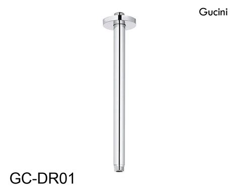Gc Dr Ceiling Mounted Round Shower Arm With Flange