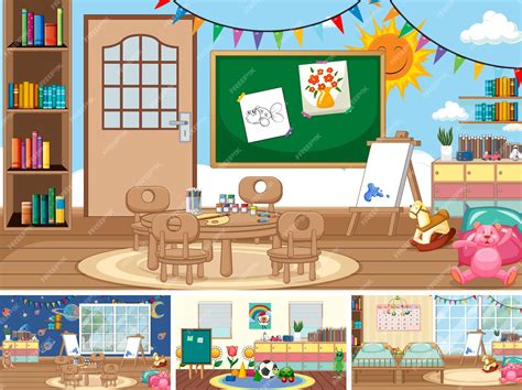 Preschool Classroom Background