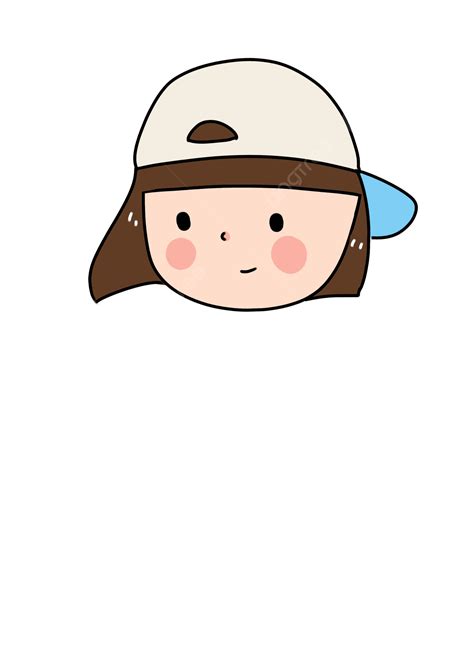 귀여운 손으로 그린 빨간 드레스 소녀 Png 자료 무료 자료 모자 손으로 그린 소녀 Png 일러스트 및 Psd 이미지 무료 다운로드 Pngtree