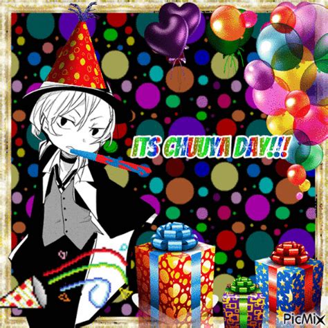 Its Chuuya Day Free Animated  Picmix