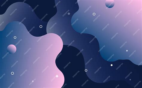 Premium Vector Abstract 3d Art Background Holographic Floating Liquid