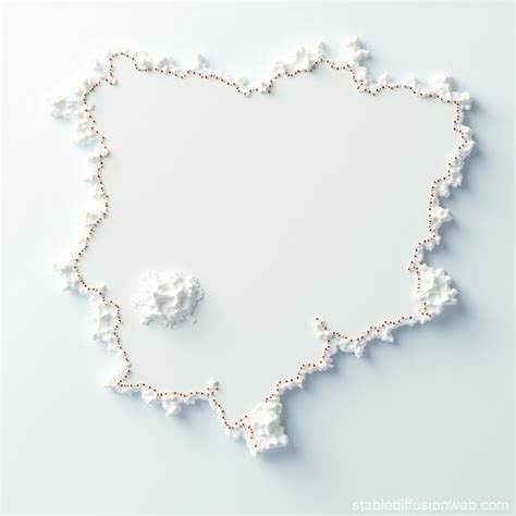 Border Between Countries In Dotted Lines Prompts Stable Diffusion Online