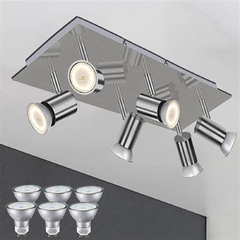 Brushed Chrome Kitchen Ceiling Lights Things In The Kitchen