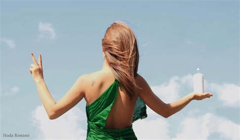 Lest We Forget Memorial For Neda Martyr Of A Previous Uprise In Iran Photography 100x70cm 1