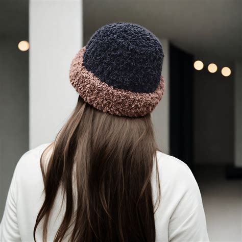 Dark Chocolate Fold Hat Mon Crochet