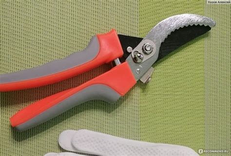 Секатор Горизонт С-41-7 с верхней защелкой - «Отлично подходит для ...