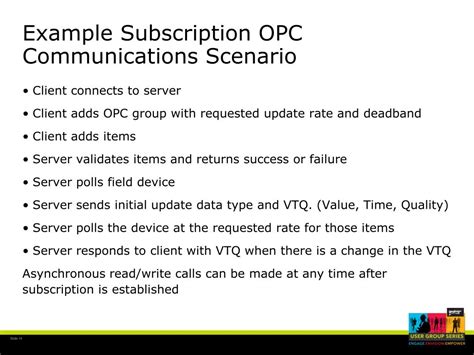 Ppt Ww Tss 12 Understanding And Troubleshooting Opc Connectivity Powerpoint Presentation Id