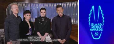 Discovery Wins Glaad Award Trektoday