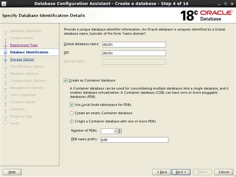 Oracle Database 18c Installation Db Creation Oem Configuration And Multitenancy Omer Narman