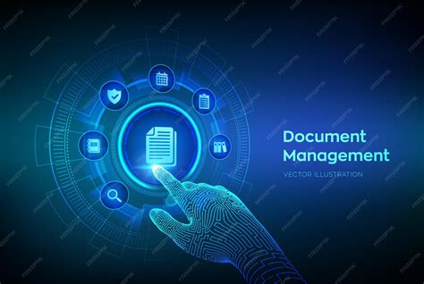 Premium Vector Dms Document Management Data System Corporate Data