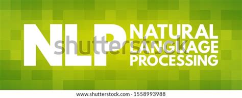 Nlp Natural Language Processing Subfield Linguistics Stock Vector Royalty Free 1558993988