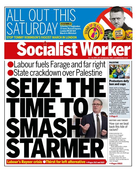 The New Socialist Worker Is Socialist Worker Britain Facebook