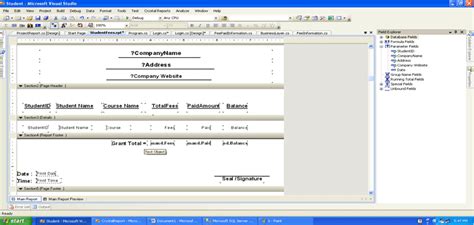 Selection Based Crystal Report Using Stored Procedure