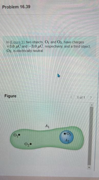 Solved Problem 1639 In Figure 1 Two Objects O And O2