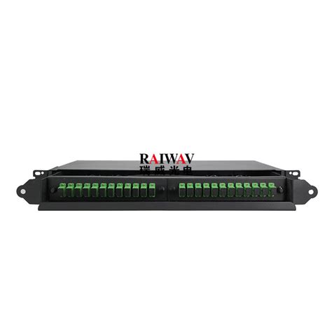 FTTH Cores LC SC Optic Fiber Patch Panel From China Manufacturer Raiwav Optical