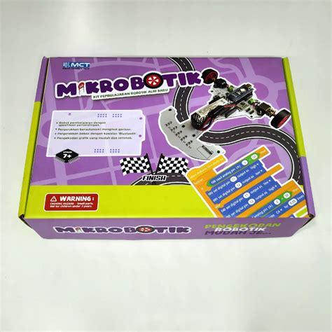 Limited Stock Mikrobotik V12 Arduino Robot Untuk Pertandingan Robo