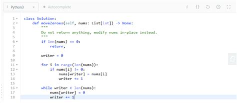 My First Solution In Python What Python Constructs Or Tricks Can I Use