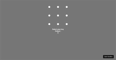 React Pattern Lock Forked Codesandbox React Pattern Lock Forked Codesandbox