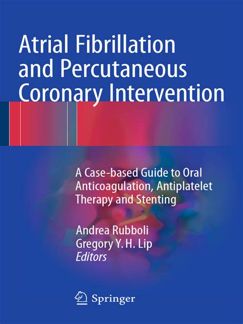 Atrial Fibrillation And Percutaneous Coronary Intervention A Case Pdf