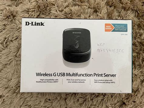 Dlink Wireless USB Print Server Computers Tech Office Business Technology On Carousell