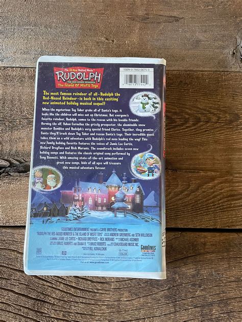 Rudolph The Red Nosed Reindeer The Island Of Misfit Toys Vhs
