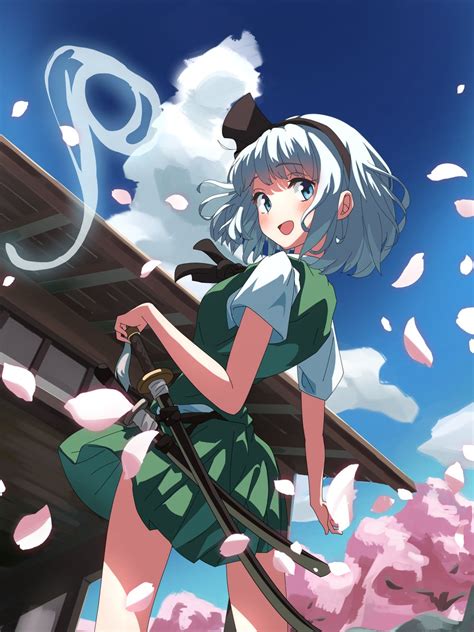 Konpaku Youmu Touhou Drawn By Butakimuchi53 Danbooru