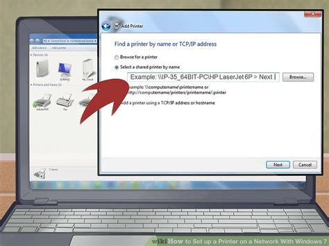4 Ways To Set Up A Printer On A Network With Windows 7 WikiHow