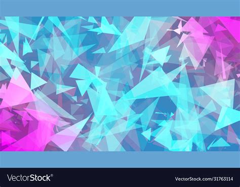 Abstract Polygon Background Low Poly Triangle Vector Image