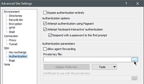 TracCloud SSH Keys For SFTP Authentication Redrock Wiki