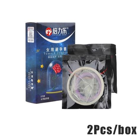 2x Female Ultra Thin Condoms Women Lubricated Latex Bulk Sex Lubricated