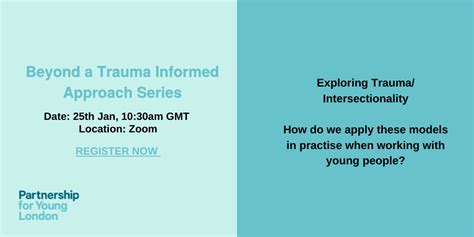 Beyond A Trauma Informed Approach Series Trauma Intersectionality Pyl