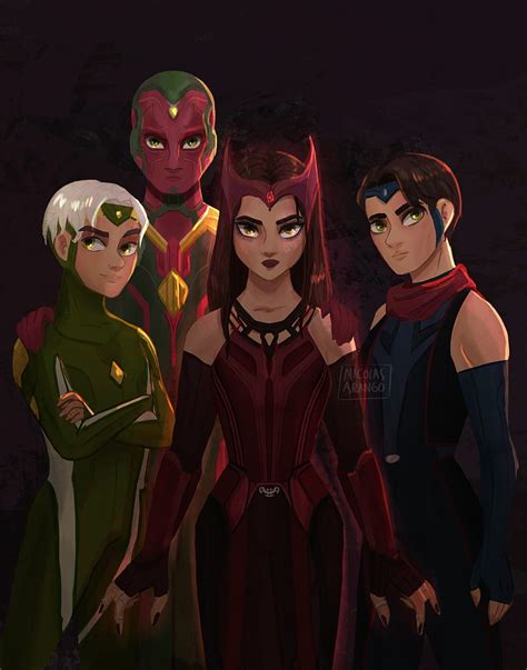 Hulkling And Wiccan Cosplay